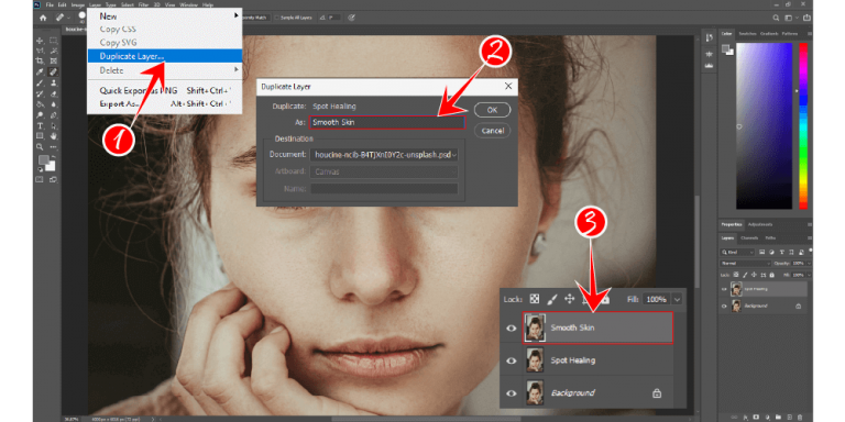 How Do You Smooth Skin In Photoshop Without Losing Texture | Tradexcel ...